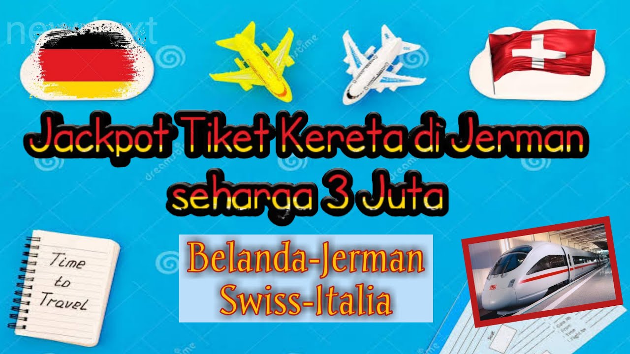 Jackpot Tiket Kereta di Jerman seharga 3 juta bersama cewek Swiss - YouTube