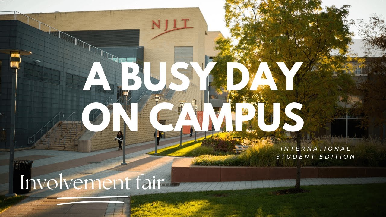 Student Vlog: Involvement Fair Day | Masters in USA | NJIT ...