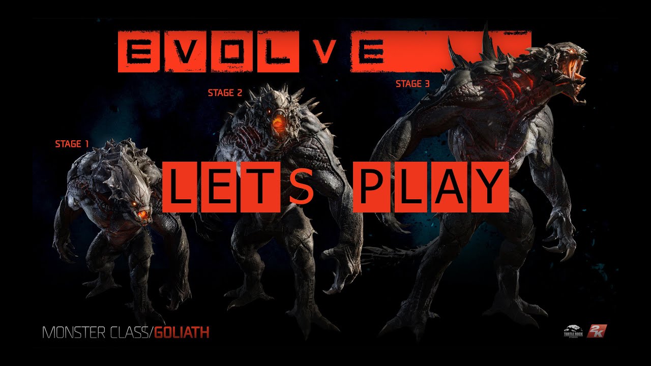 Играем в Evolve Alpha. За Голиафа. Monster class Goliath. Let's Play. - YouTube