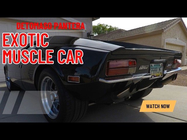 1972 Ford Mustang Detomaso Pantera