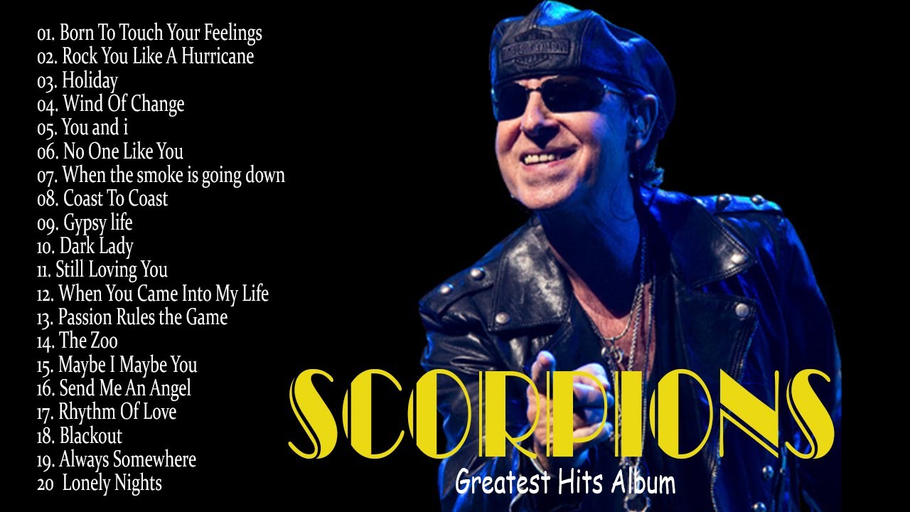 Scorpions Gold Greatest Hits Album | Best of Scorpions | Scorpions ...