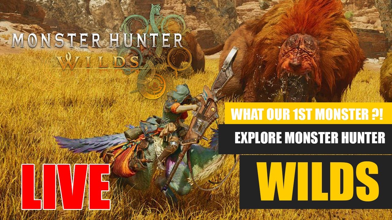 Monster Hunter Wilds - Where my 1st monster ? part 2 - YouTube