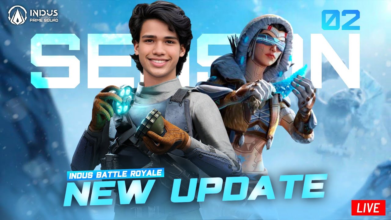 Indus Game Season 2 Update Gameplay 🥶 Indus Battle Royale Live | Indus ...