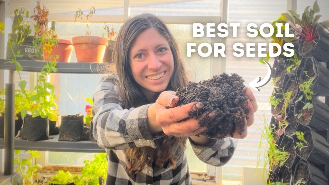 How to Make a Seed Starting Soil Mix for Better Germination! - YouTube