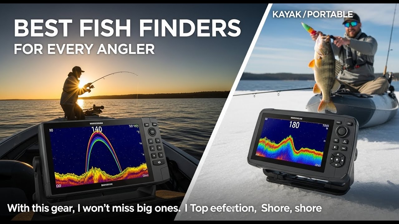 TOP 5 Best Fish Finders for Every Angler These Fish Finders Turn ...