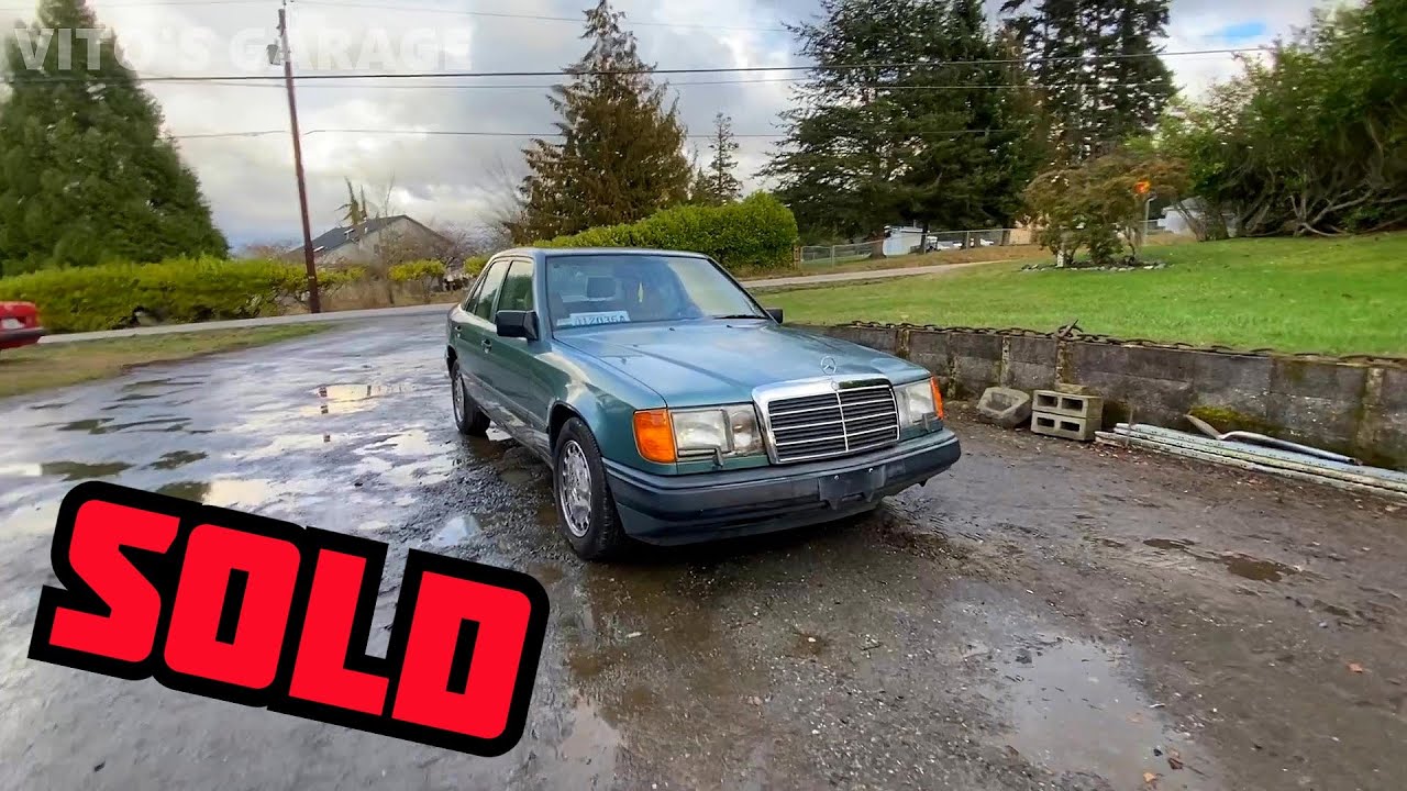 (SOLD) Revived Green/Blue Mercedes W124 300E Everything That's Been ...