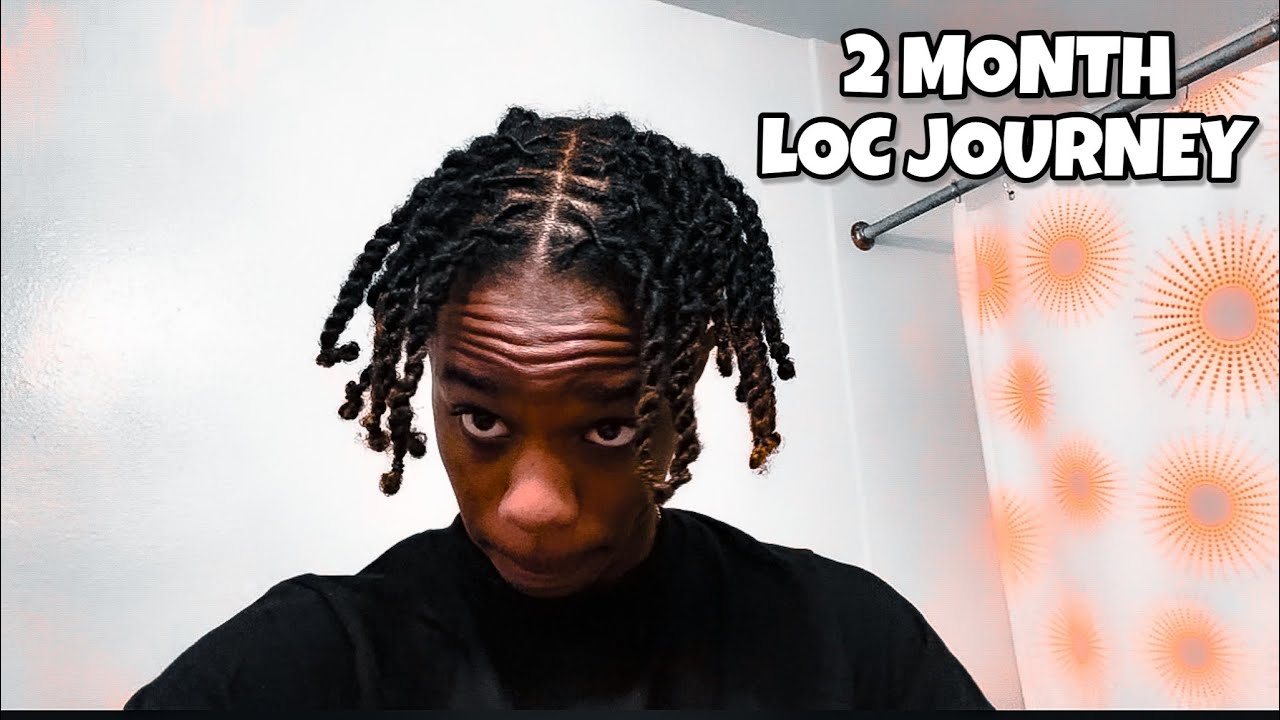 STARTER LOCS JOURNEY 3 STRAND TWIST!!! *2 MONTHS* - YouTube