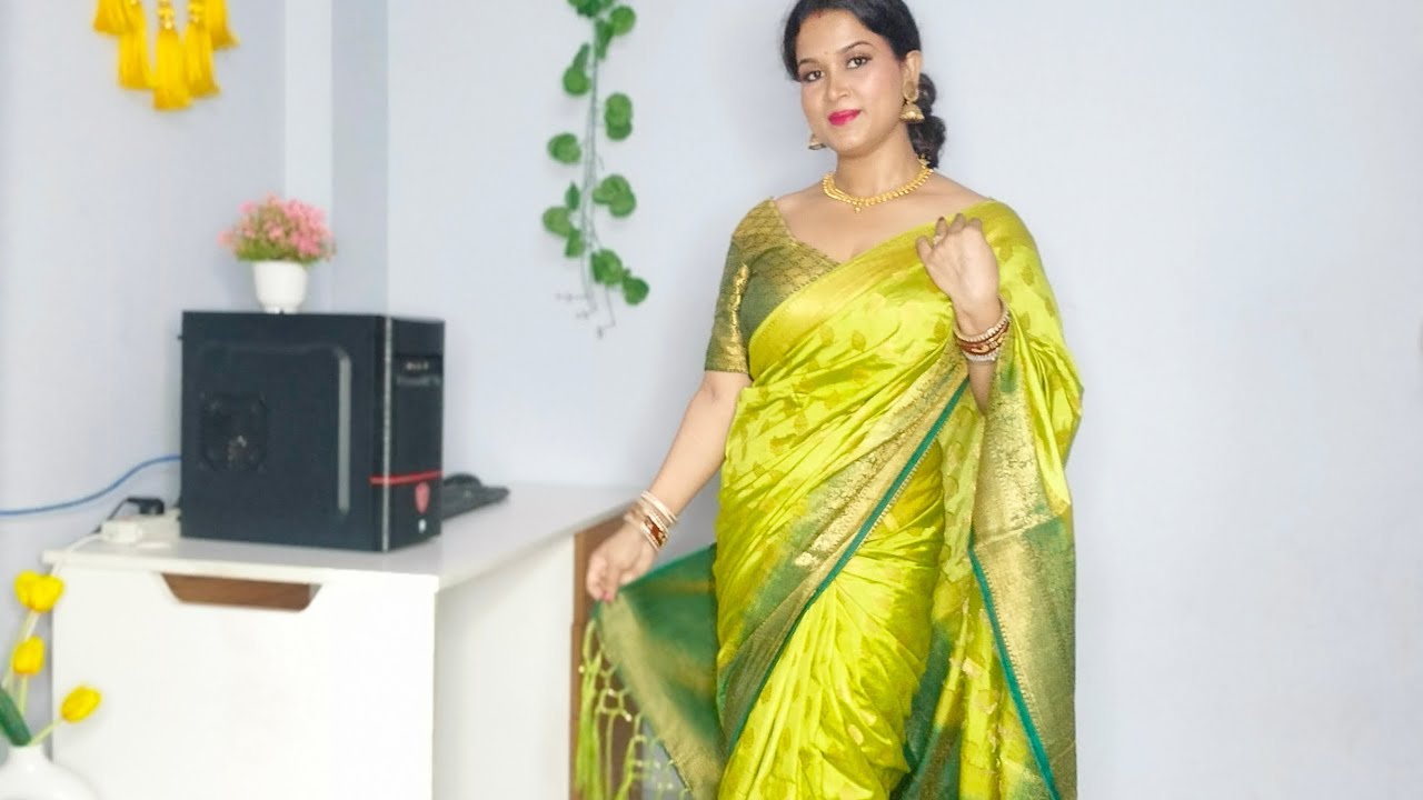 4 different types of lower pleats making tips | saree draping tips ...