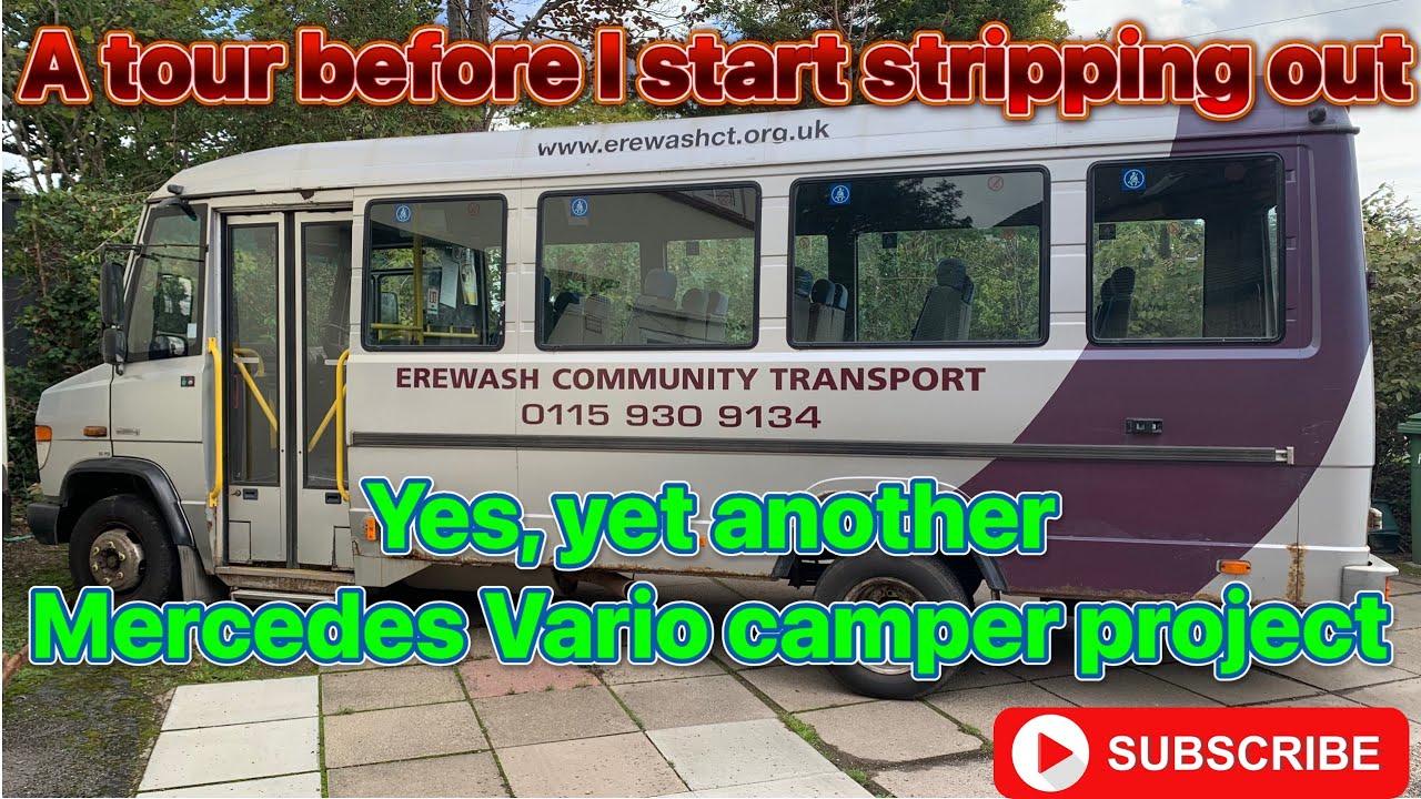 Yes, Yet Another Mercedes Vario motor home build. A tour of my Vario ...