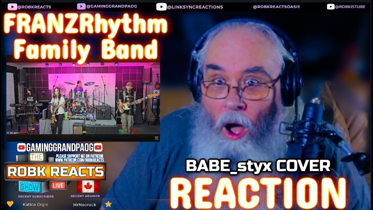 FRANZRhythm‬ Family Band Reaction - BABE_styx COVER By: Father & Kids ...
