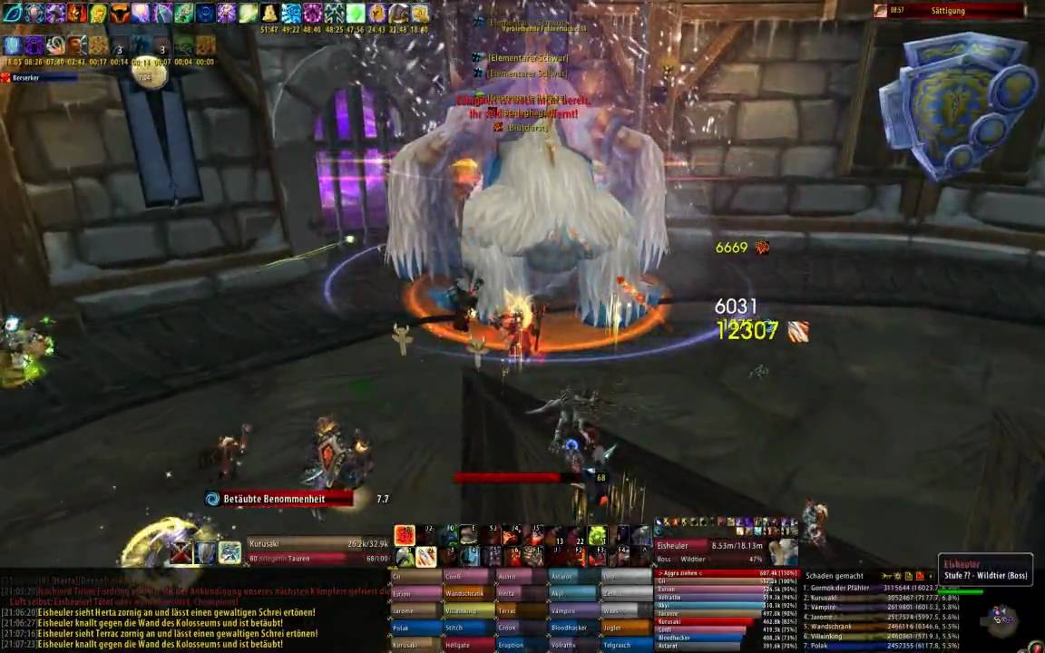Northrend Beasts Heroic 25 man - YouTube