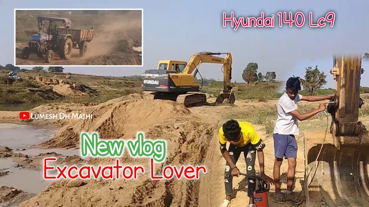 New Vlog Excavator operator & Helpar ||Lumesh Dh Majhi|| #lumeshdhmajhi ...