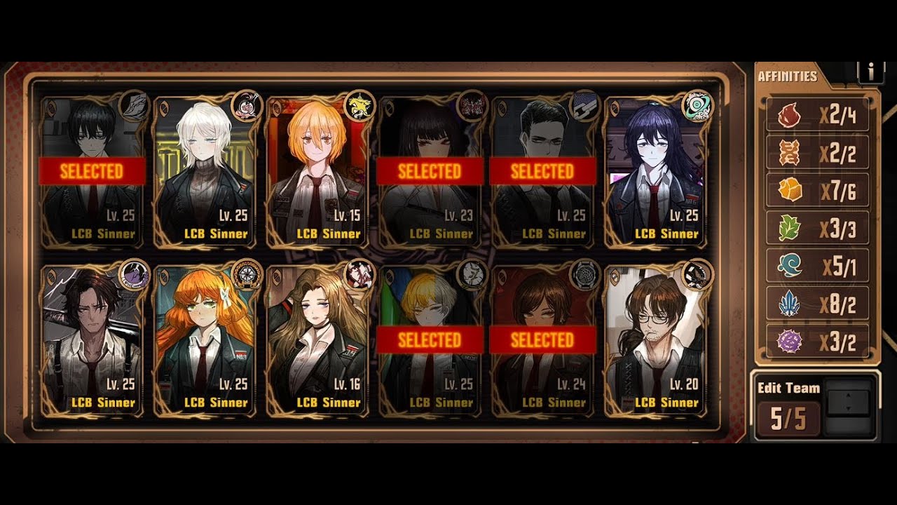 Limbus Company Chapter 3-22: Floor 3 Boss [No Gacha Challenge] - YouTube