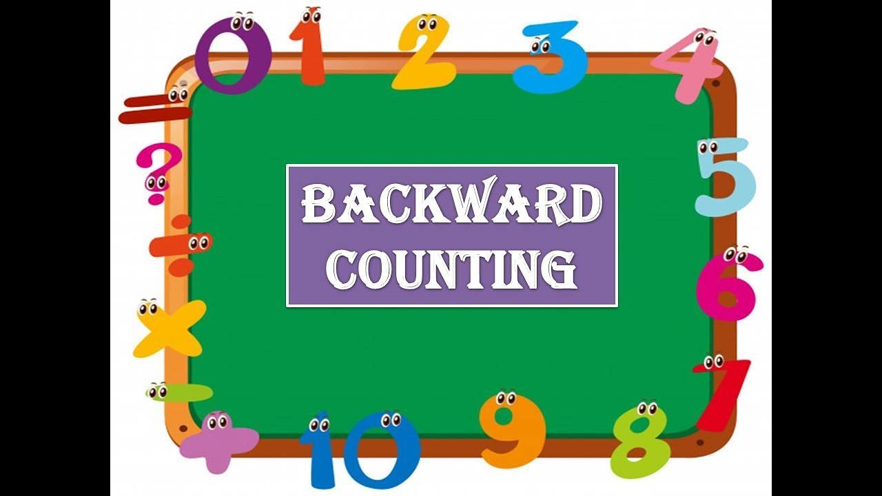 Backward Counting 30 To 1