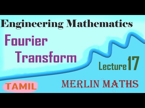 Engineering Maths 3 - Fourier Transform - problem under Parseval's Identity - Tamil - YouTube