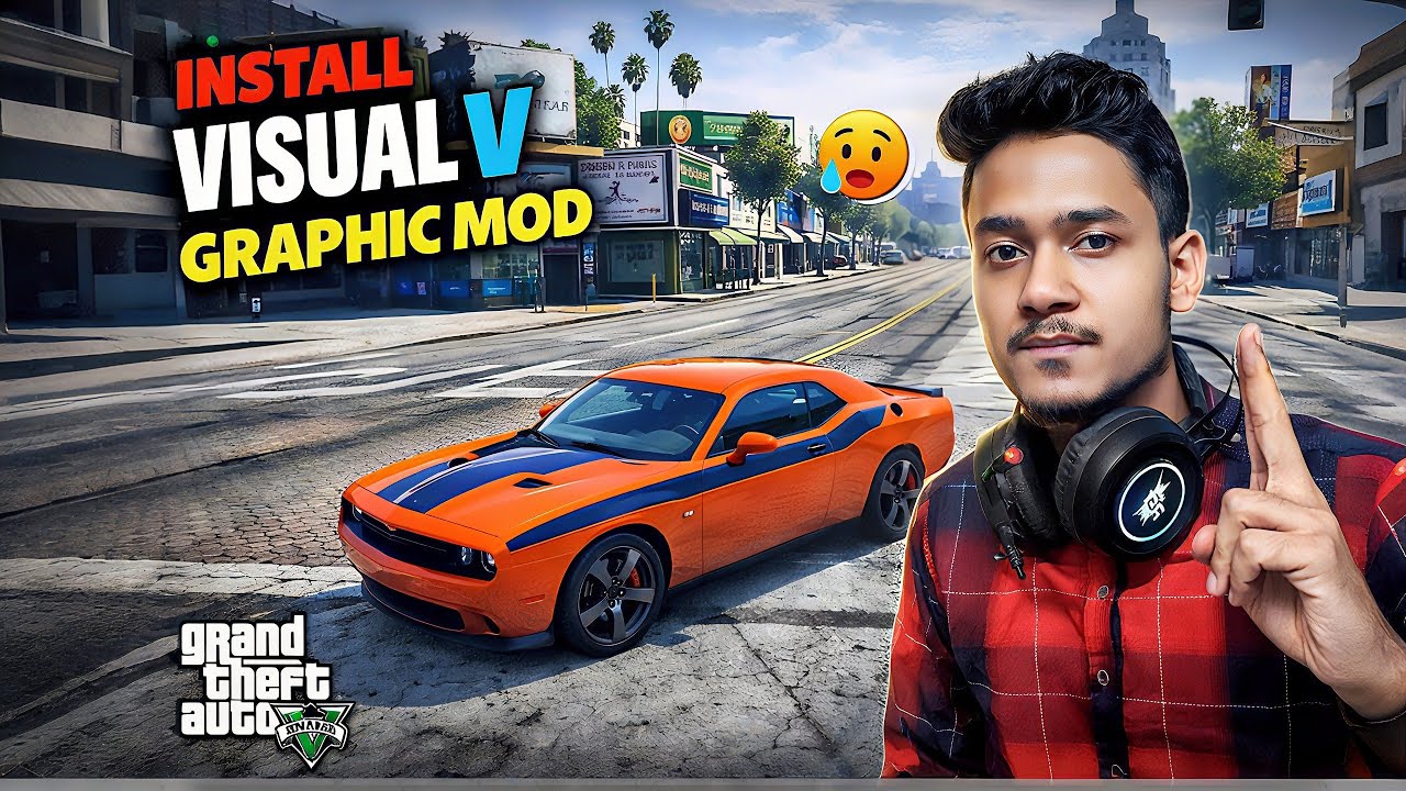 How to Install Visual V Graphic Mod in GTA 5 | Realistic Graphics ...