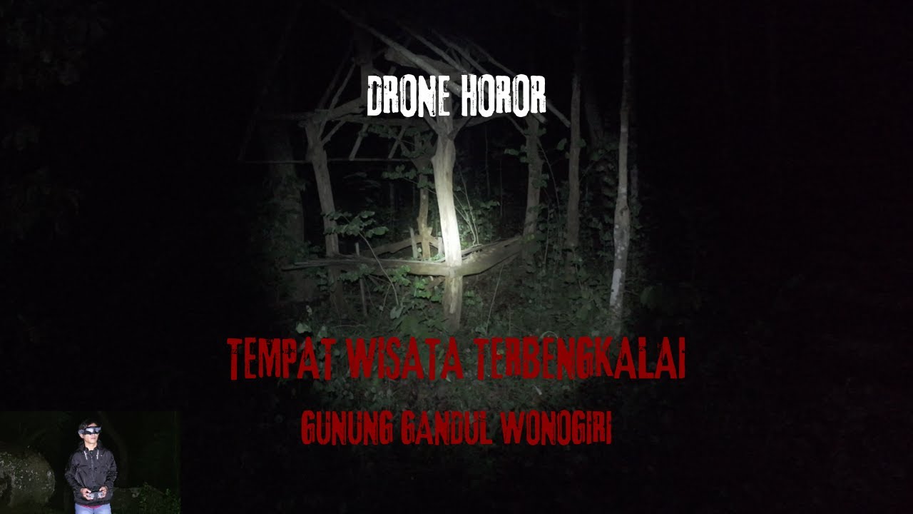 Tempat Wisata Terbengkalai Gunung Gandul Wonogiri ‼️ Drone Horor - YouTube