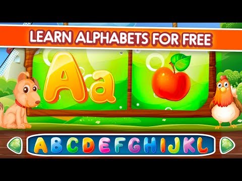 Öğren ABC Alfabe ABC Oyunlar Çocuk Mektup öğrenin A'dan Z'ye Okul Öncesi Çocuklar İçin ABC