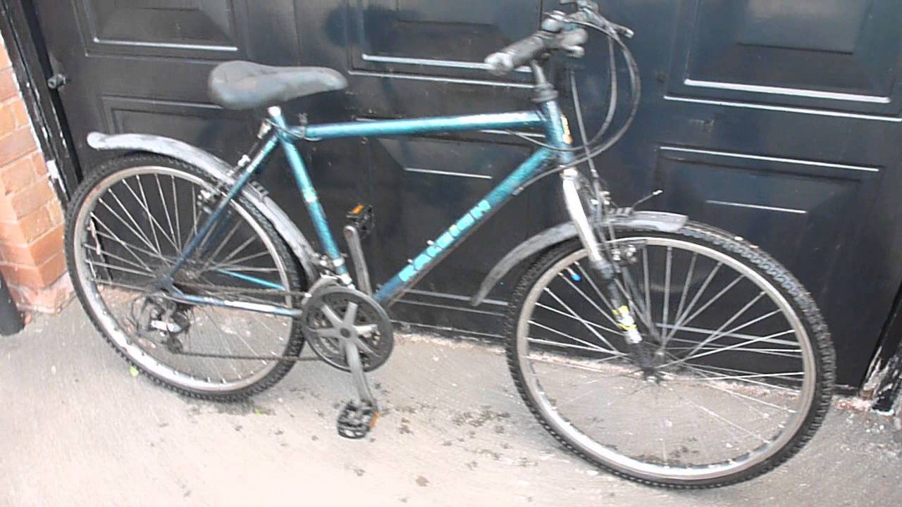 Front Suspension 21 Gears Mens Mountain Bike RALEIGH Activator - YouTube