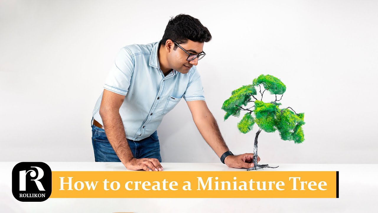 How to make a Miniature Tree - Part 1 - YouTube