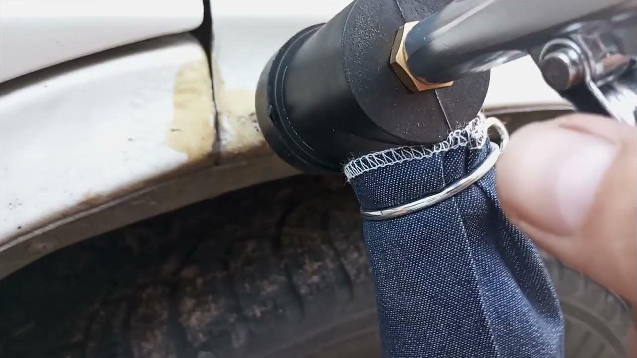 VW T4 ПЕСКОСТРУЙ, КОНСЕРВАНТ РЖАВЧИН, КИСЛОТНЫЙ ГРУНТ, КРАСКА, БОДИ ...