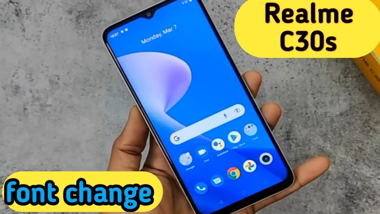 How To Change Font Style In Realme C30S Realme C30S Mein Font Style Setting Kaise Karen YouTube how-to-change-font-style-in-realme-c30s-realme-c30s-mein-font-style-setting-kaise-karen-youtube