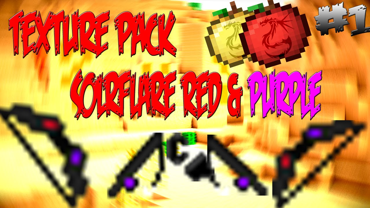 Texture Pack - Solrflare Red & Purple - YouTube