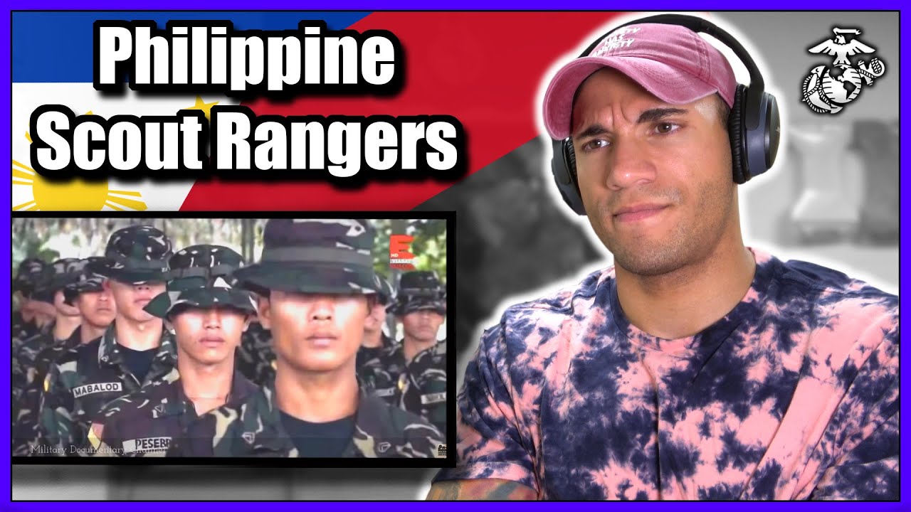 Marine reacts to the Philippine Scout Rangers - YouTube
