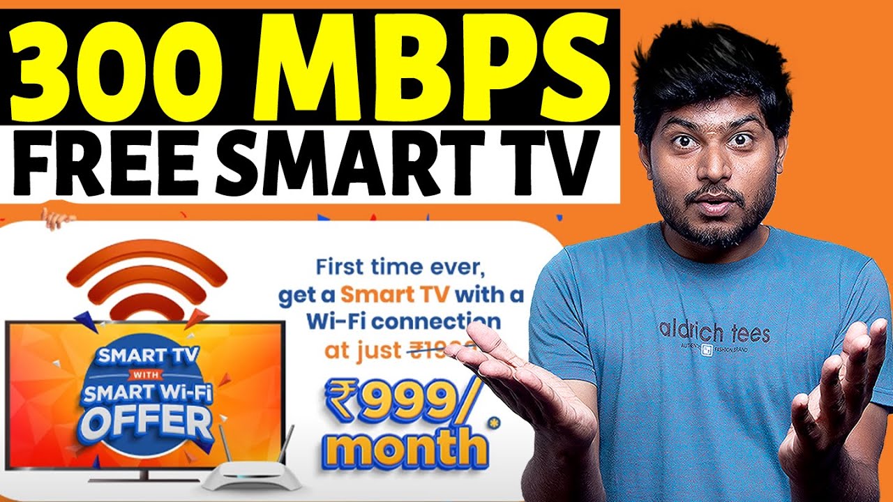 300 Mbps Speed | Free Smart TV | Free Router & Installation | Excitel ...