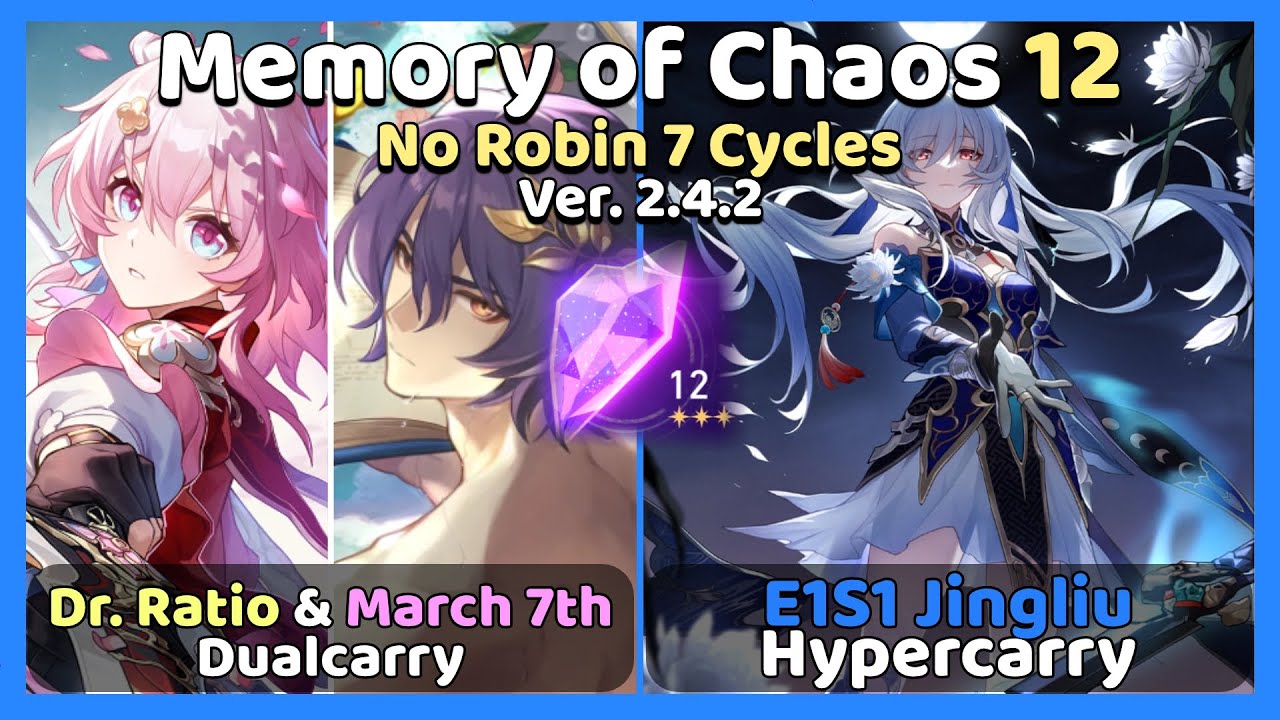 Ratio without Robin? | E0 Dr Ratio/March 7 & E0S1 Jingliu | Memory of ...