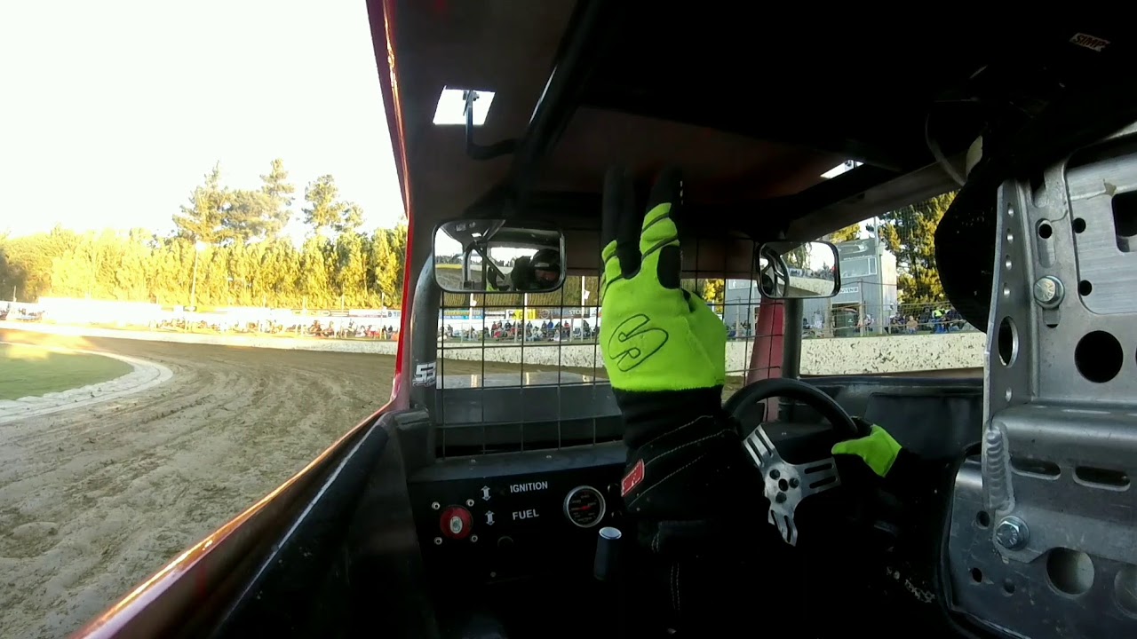 Harley Robb 991c stockcar Canterbury Crushers - YouTube