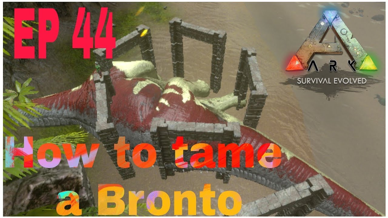 Pursuit : Tame Bronto | EP 44 | Ark Mobile - YouTube