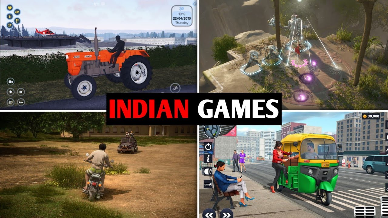 Top 5 best indian games for Android || New indian Games Of 2023 - YouTube