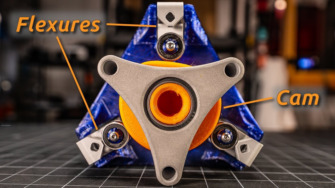 Building My Own Multi-Port Valves with Cams and Flexures (3D Printed ...