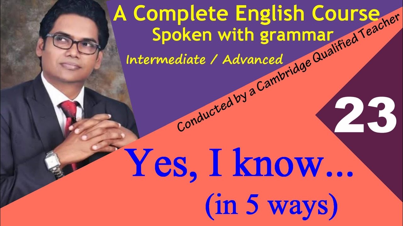 A Complete English Course (23) - YouTube