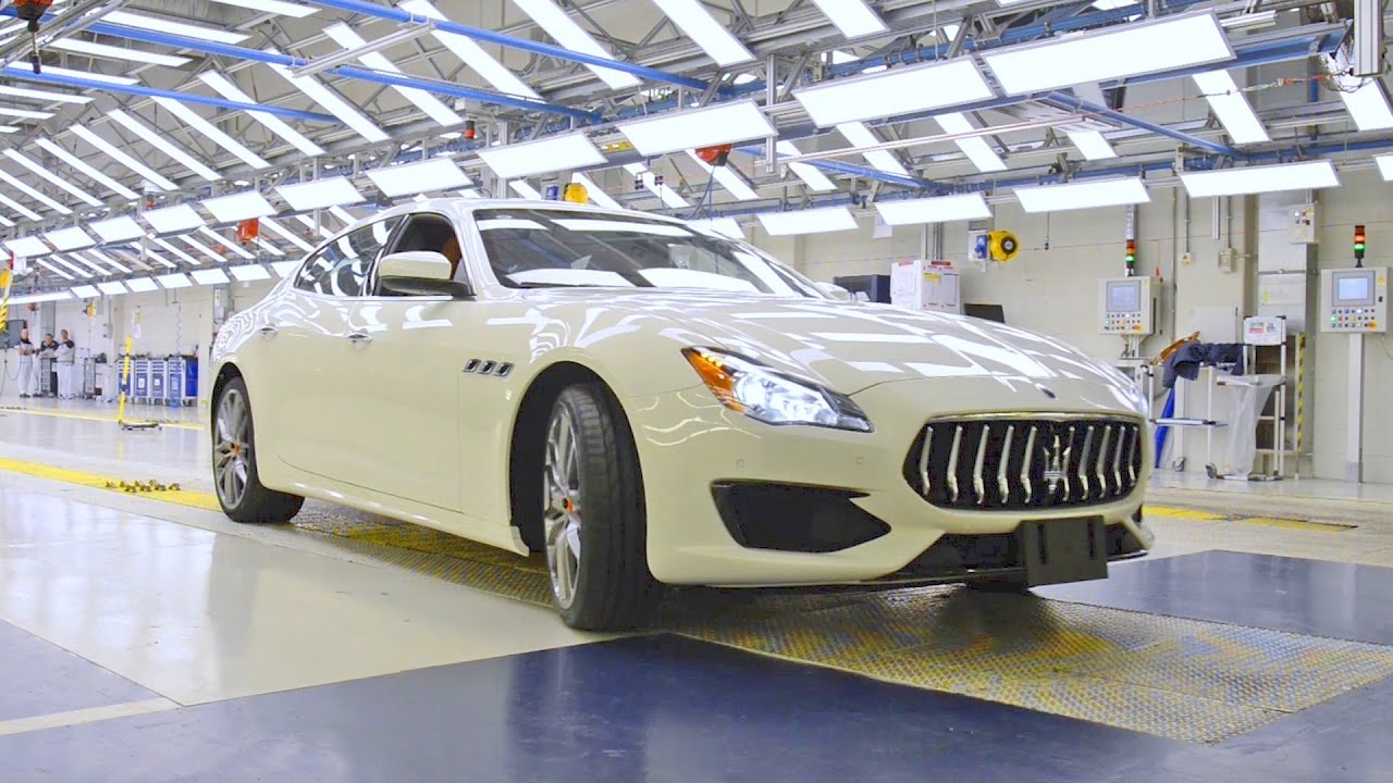 CAR FACTORY: Maserati Quattroporte GranSport 2017 - YouTube