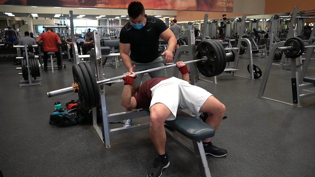 FAILING ON THE BENCH PRESS?! - YouTube