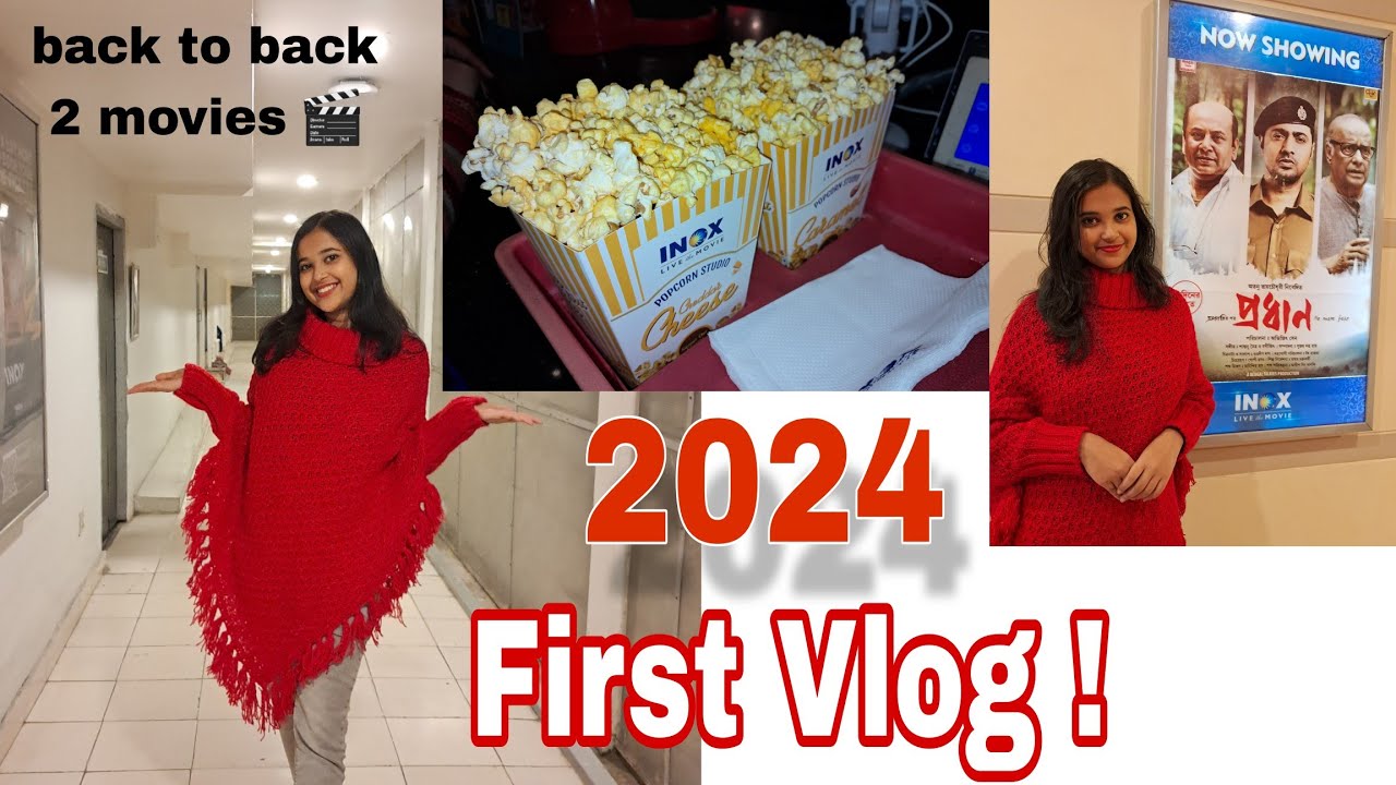 MY FIRST VLOG 😍 | BACK to BACK 2 MOVIES🍿for the 1st TIME at INOX ...