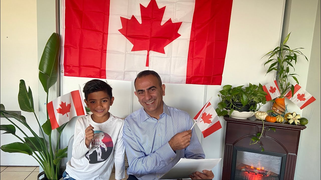 Latest Canadian Citizenship Virtual Oath Taking Ceremony Via Zoom - YouTube