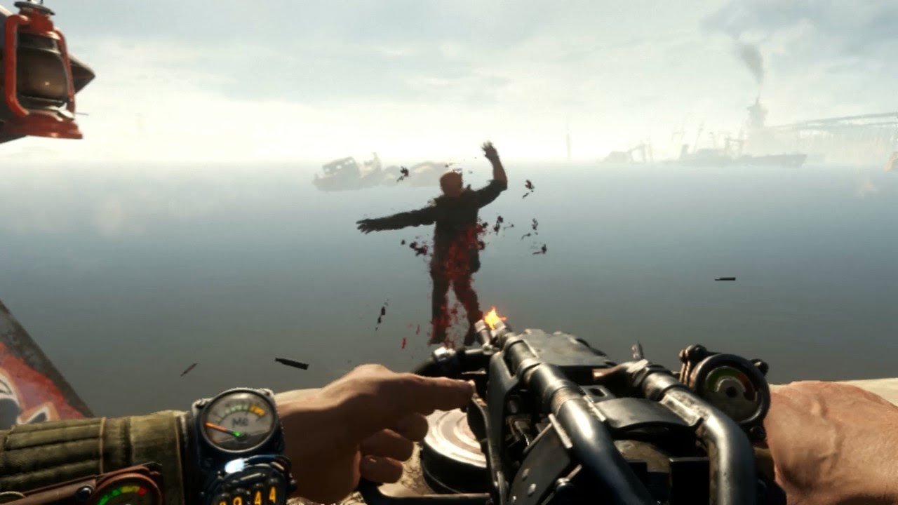 Metro Exodus Getting the Minigun in Caspian level and Shooting Fake ...