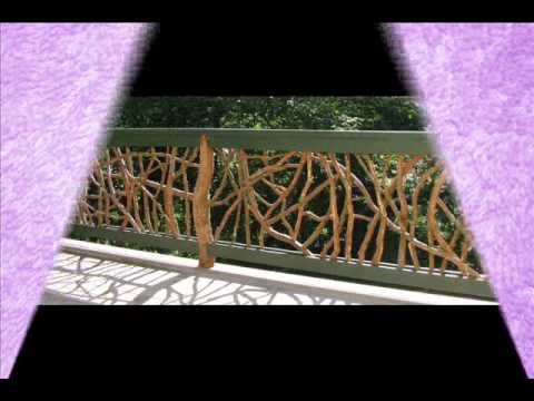 My Deck Railing - YouTube