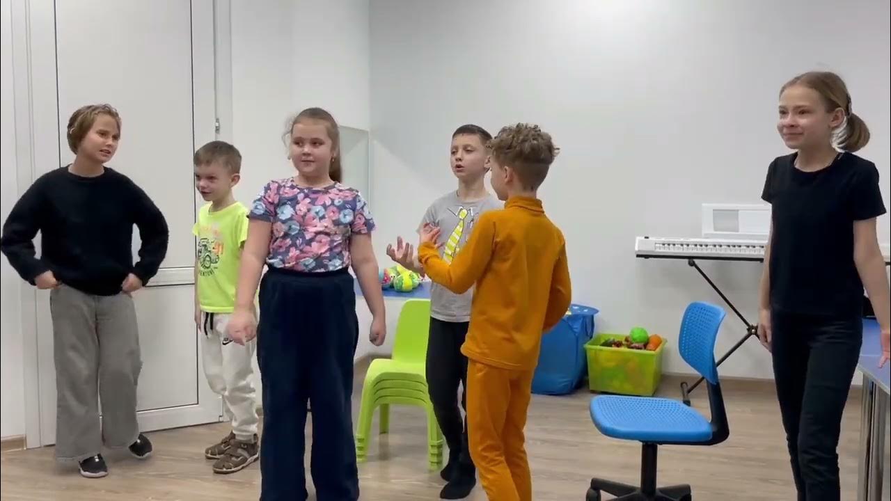 Импровизация на театральном курсе для школьников /14.02.2023г/ - YouTube