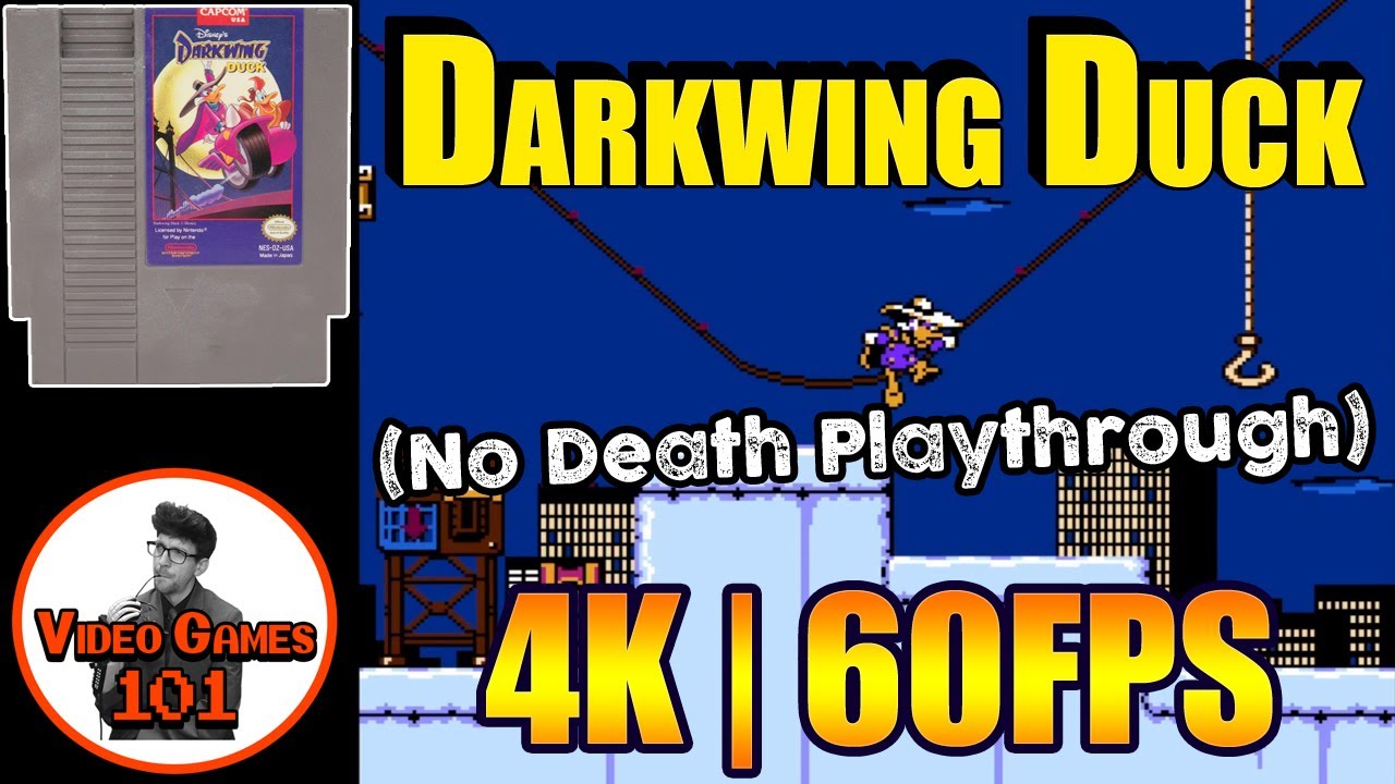 Darkwing Duck | No Death Playthrough | 4K 60FPS | Video Games 101 - YouTube