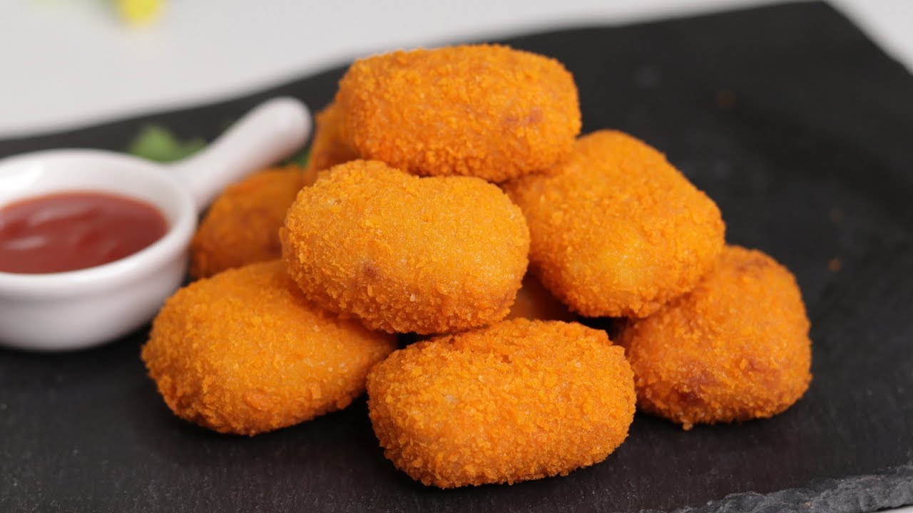 How to make chicken nuggets without bread crumbs. Easy recipe! - YouTube
