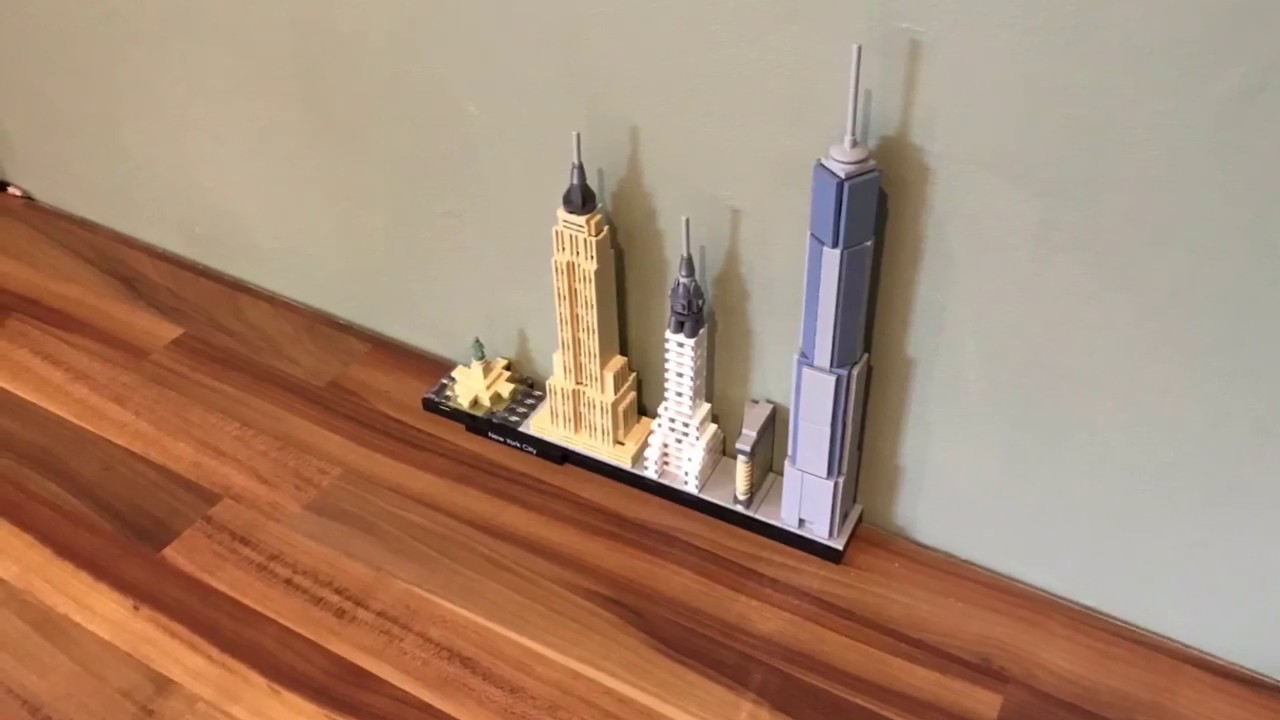 Lego New York City skyline - YouTube