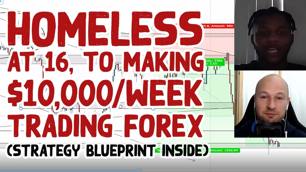 Homeless at 16, To Making $10,000/Week Trading Forex (Strategy ...