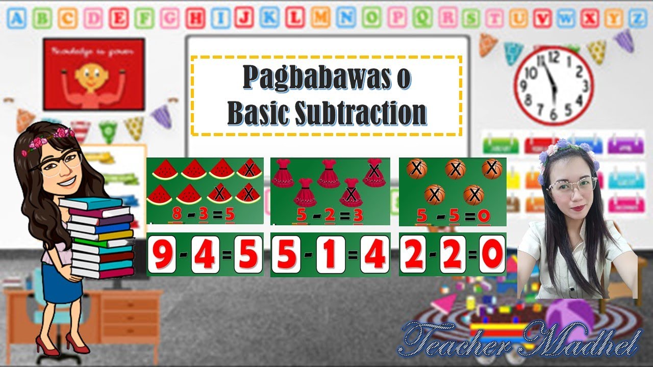 PAGBABAWAS O BASIC SUBTRACTION - YouTube