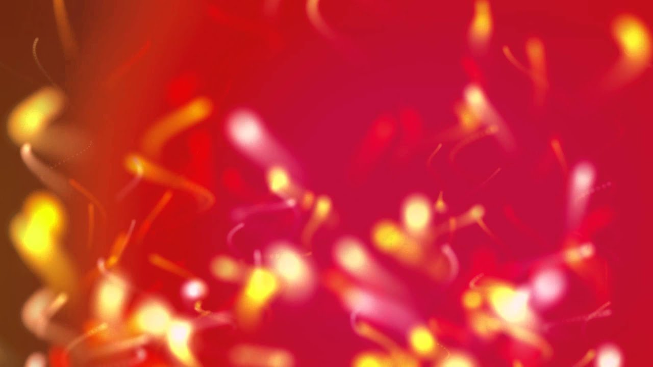 Red fire particles - HD animated background #52 - YouTube