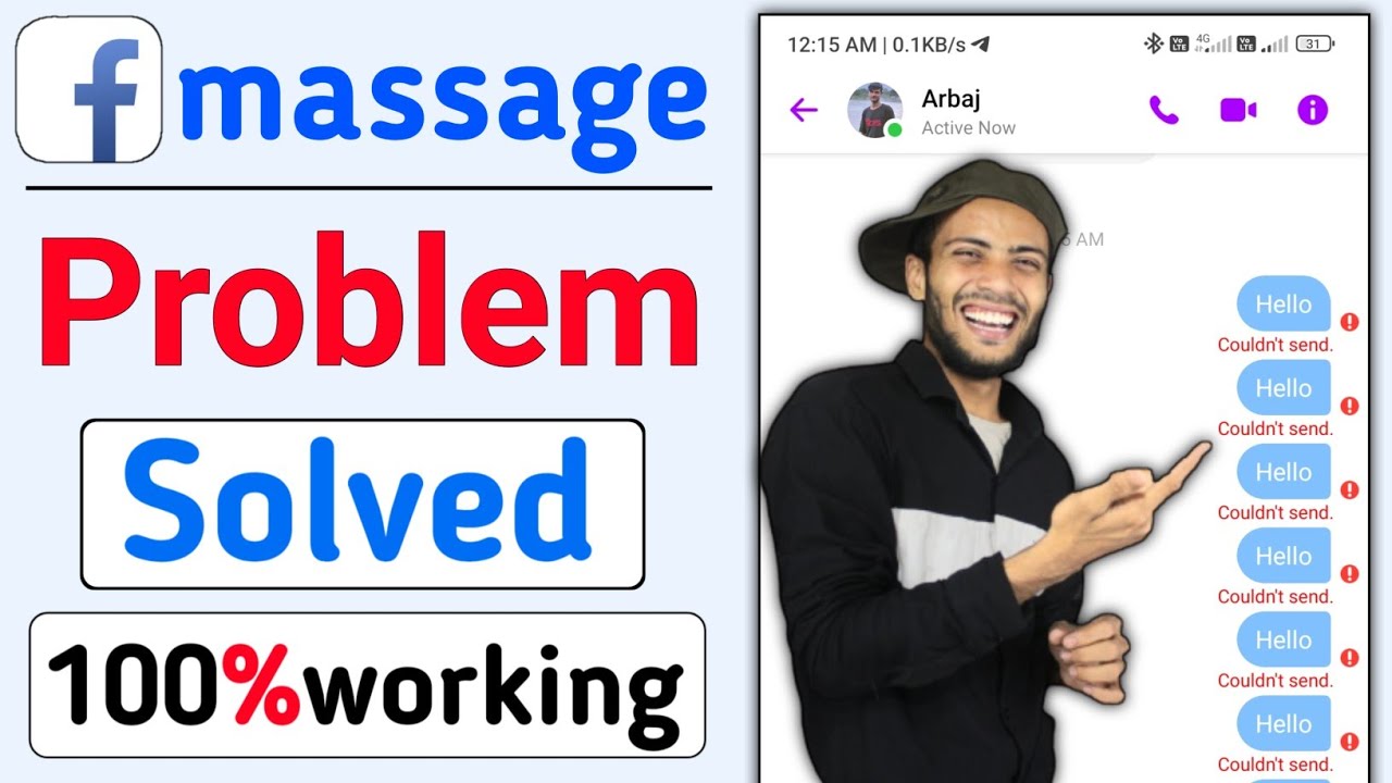 facebook lite could not send the message | facebook lite se message ...