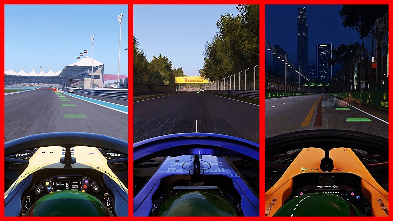 [4K] F1 2018 - Ultra Settings | Reshade graphic enhancement gtx 1080Ti ...